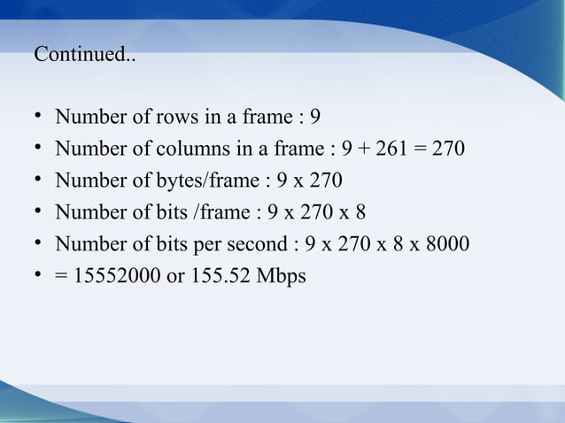 Sdh total final | PPT | Computer Networking | Computing