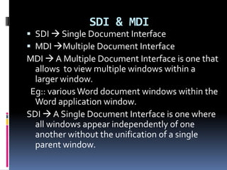 Sdi & mdi | PPTX