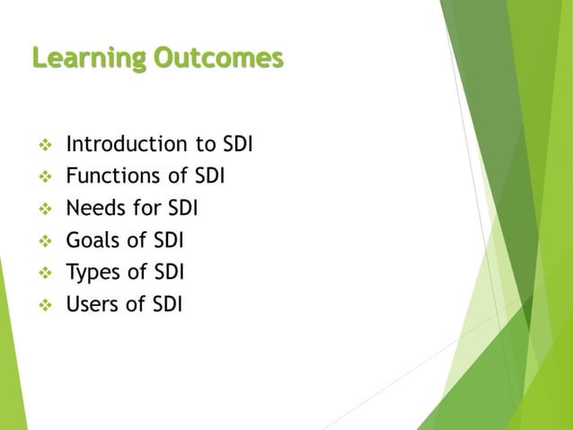 Sdi Module I Spatial Data Infrastructurepdf