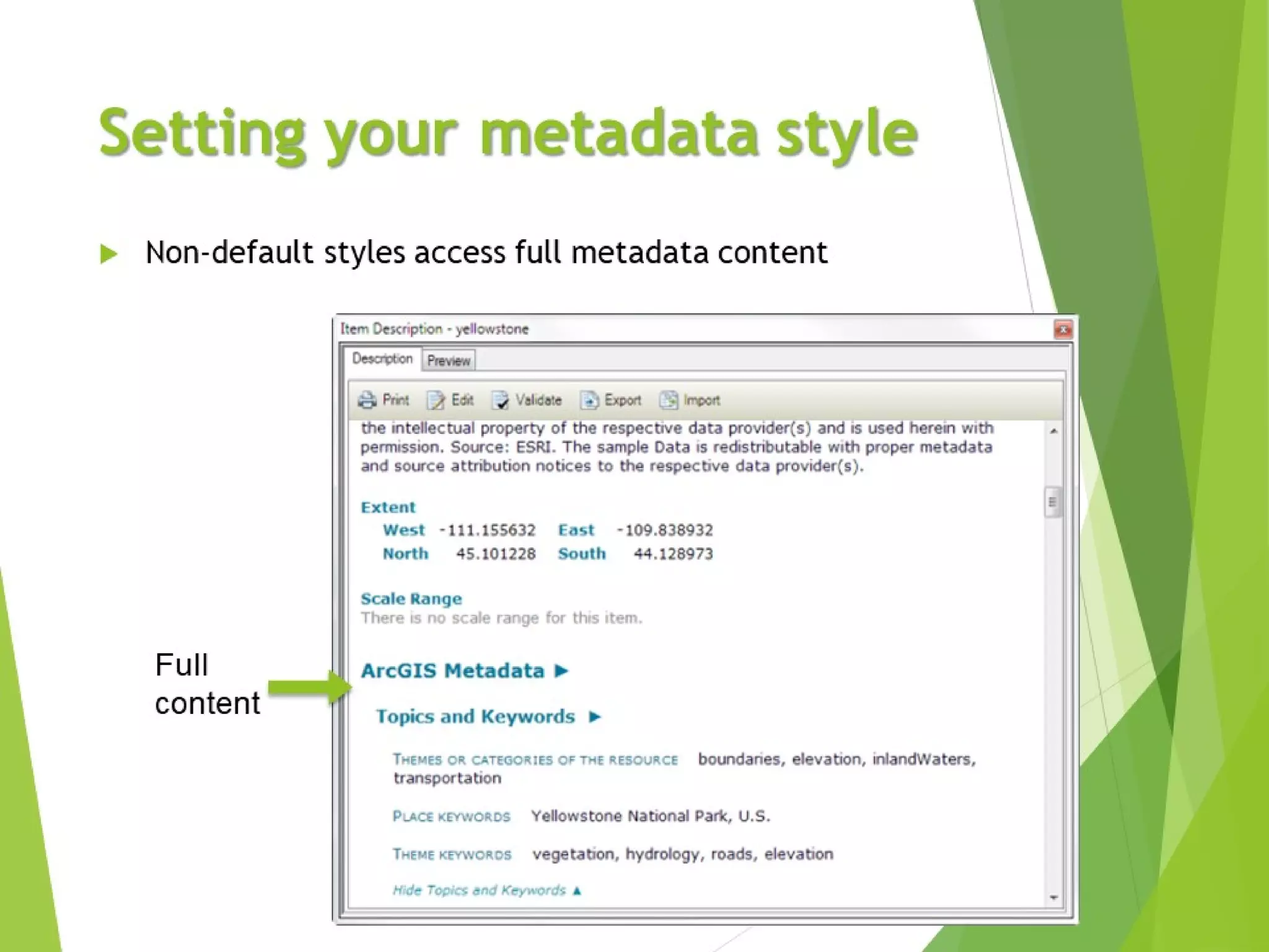 SDI Module II - Metadata in ArcGIS.pdf