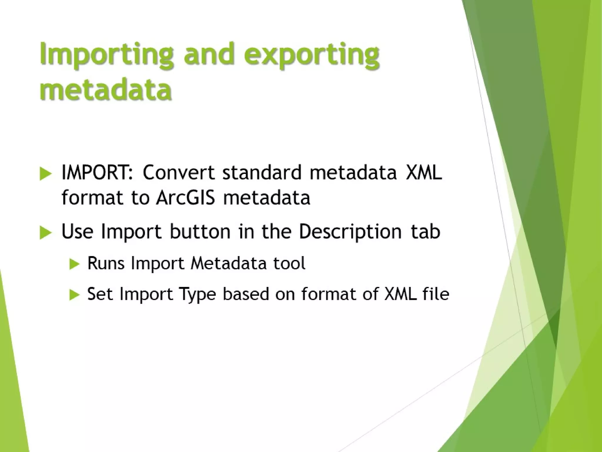 SDI Module II - Metadata in ArcGIS.pdf