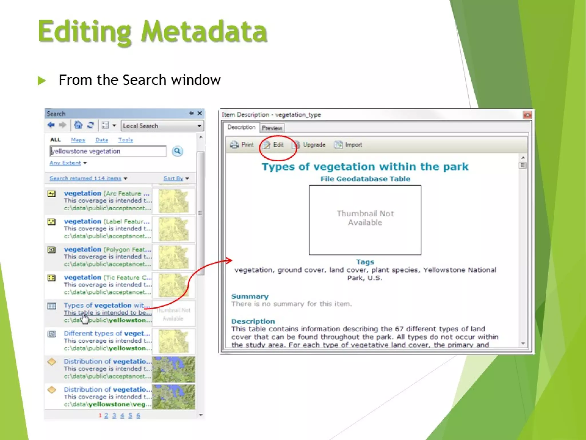 SDI Module II - Metadata in ArcGIS.pdf
