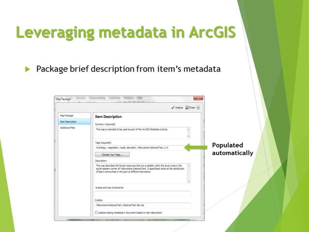 SDI Module II - Metadata in ArcGIS.pdf