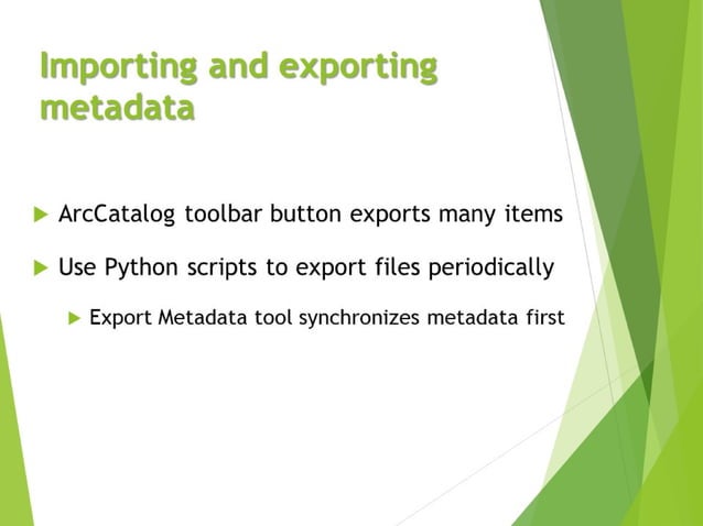 SDI Module II - Metadata in ArcGIS.pdf