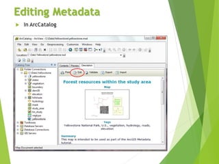 SDI Module II - Metadata in ArcGIS.pdf