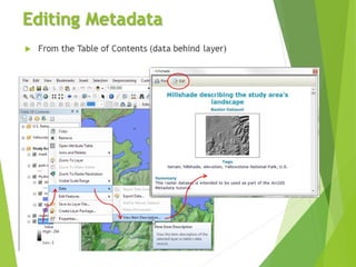 SDI Module II - Metadata in ArcGIS.pdf