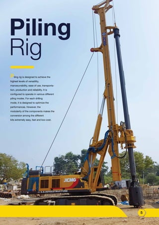 PILING RIGS AND CONCRETE PUMPS RENTAL SERVICES By S. D. Infrastructure ...