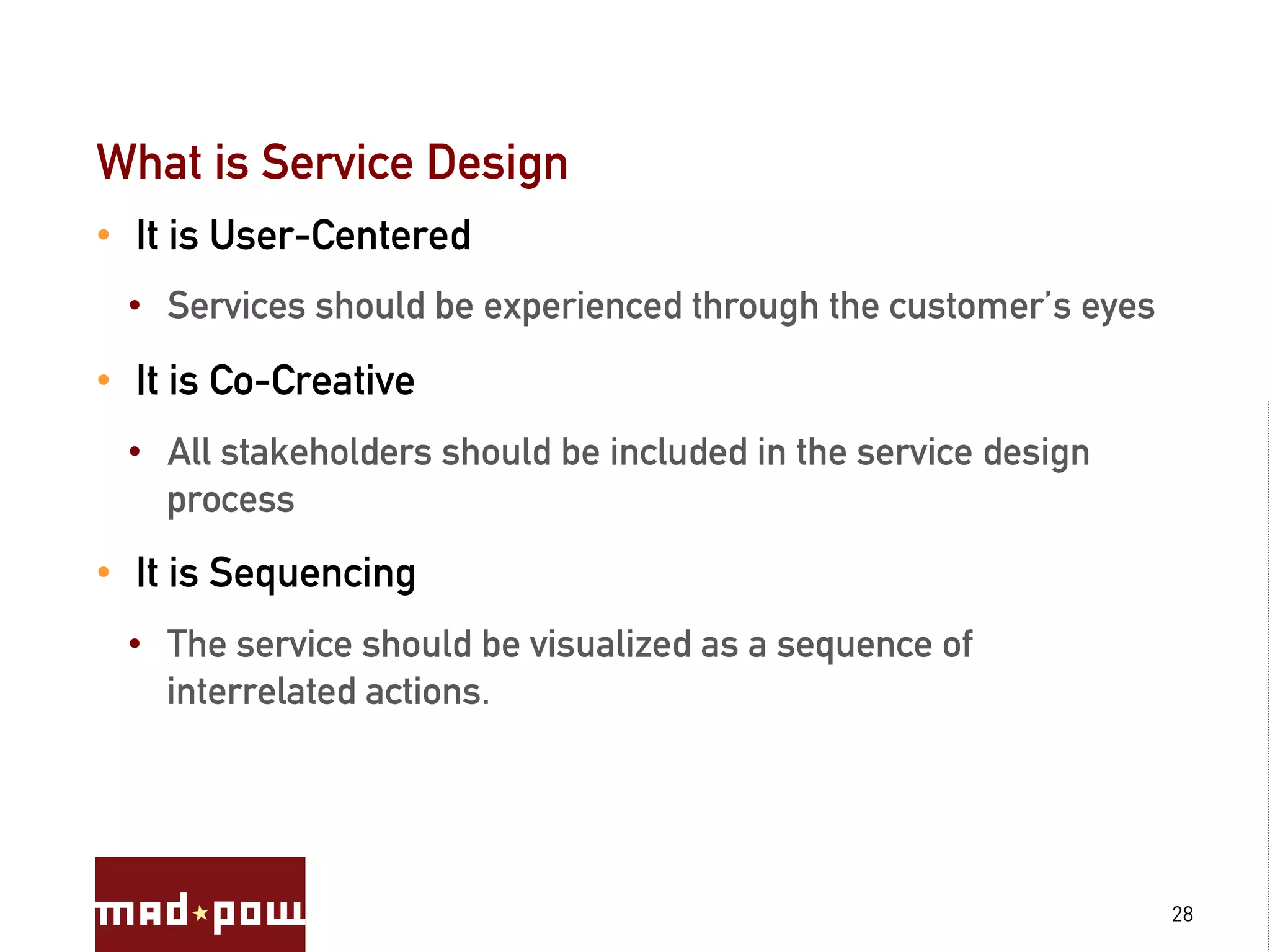 Service Design in Experience Design | PPT