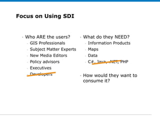 Sdi technologies and implementation patterns (compress) | PPT