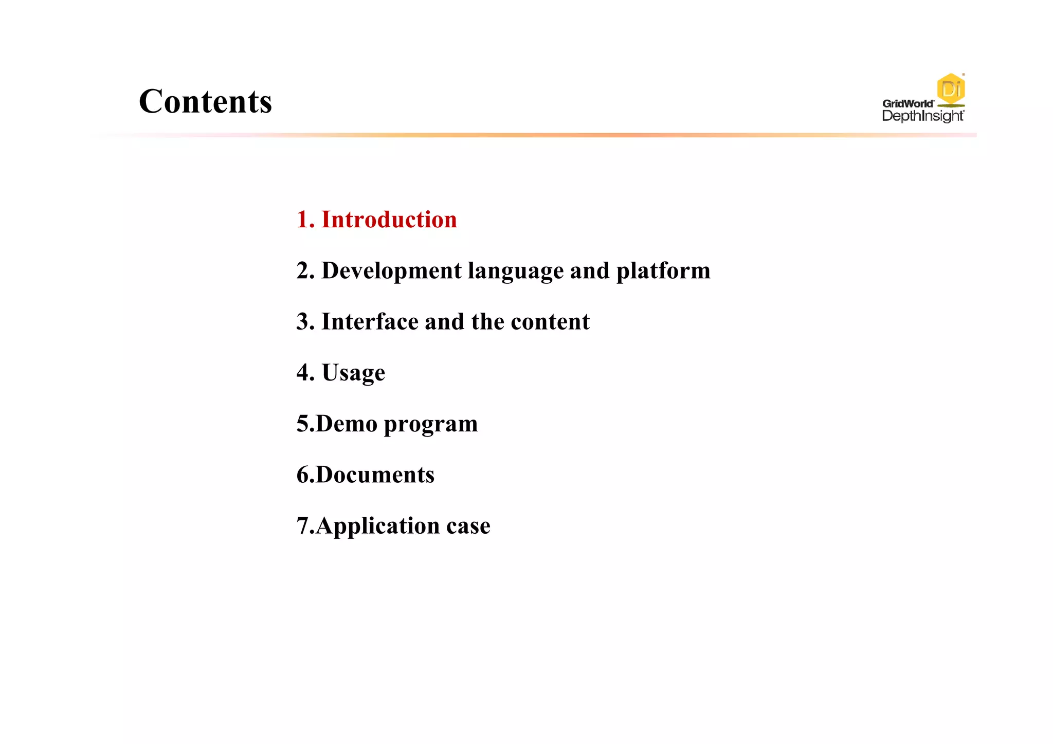 DepthInsight Sdk introduction | PPT