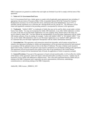 Sdk license | PDF