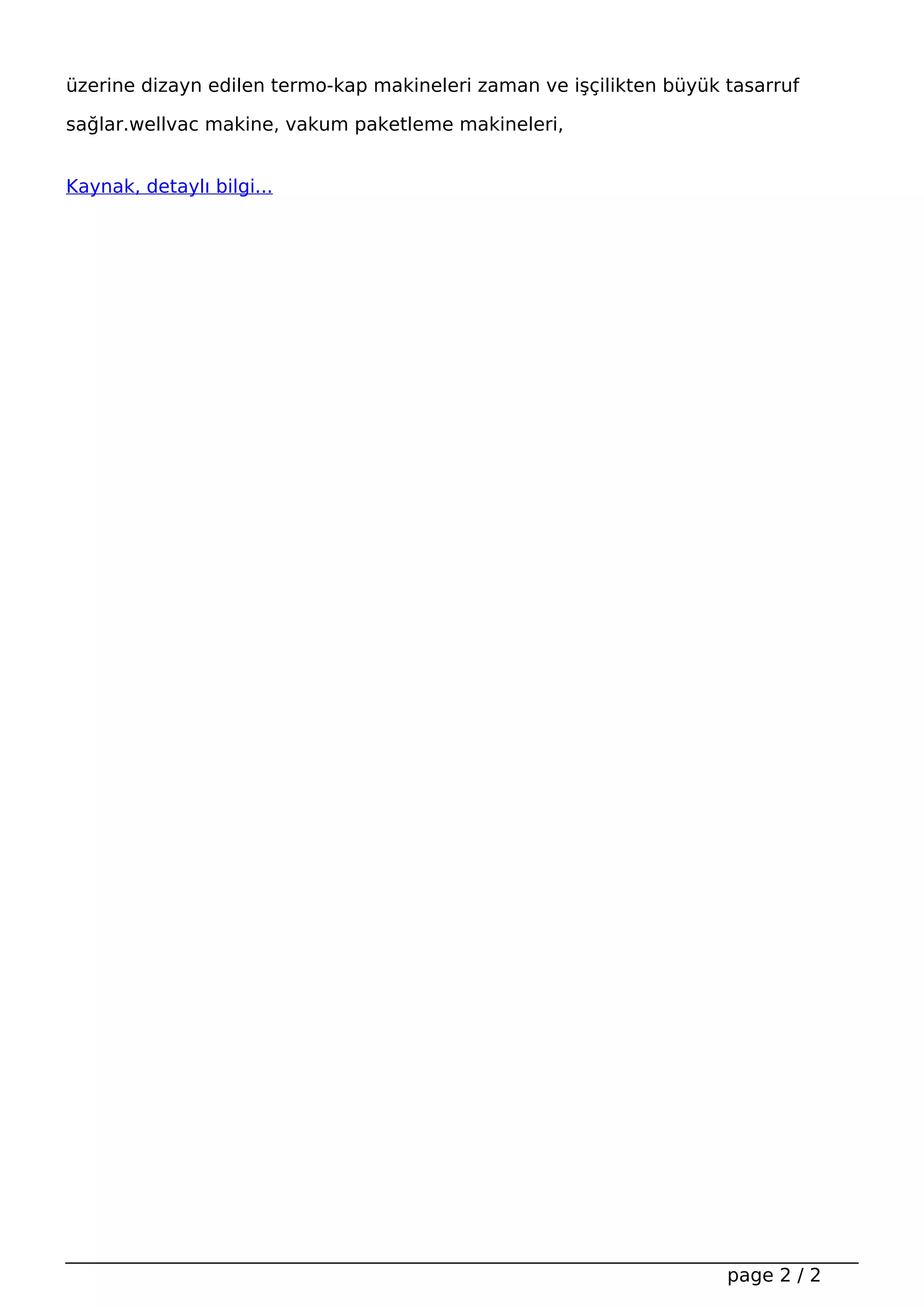Wellvac makine | PDF