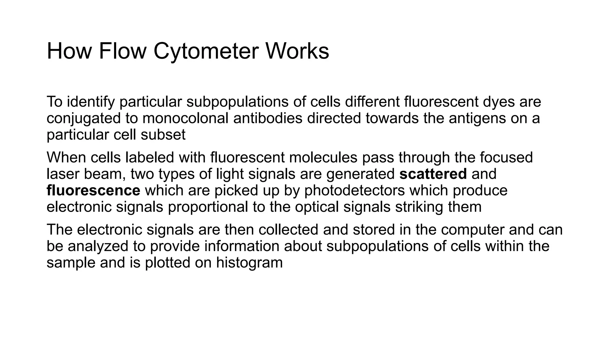 Flow cytometry | PPTX