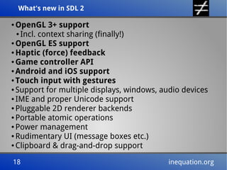 Cross-platform game engine development with SDL 2.0 | PDF | Operating Systems | Computer ...