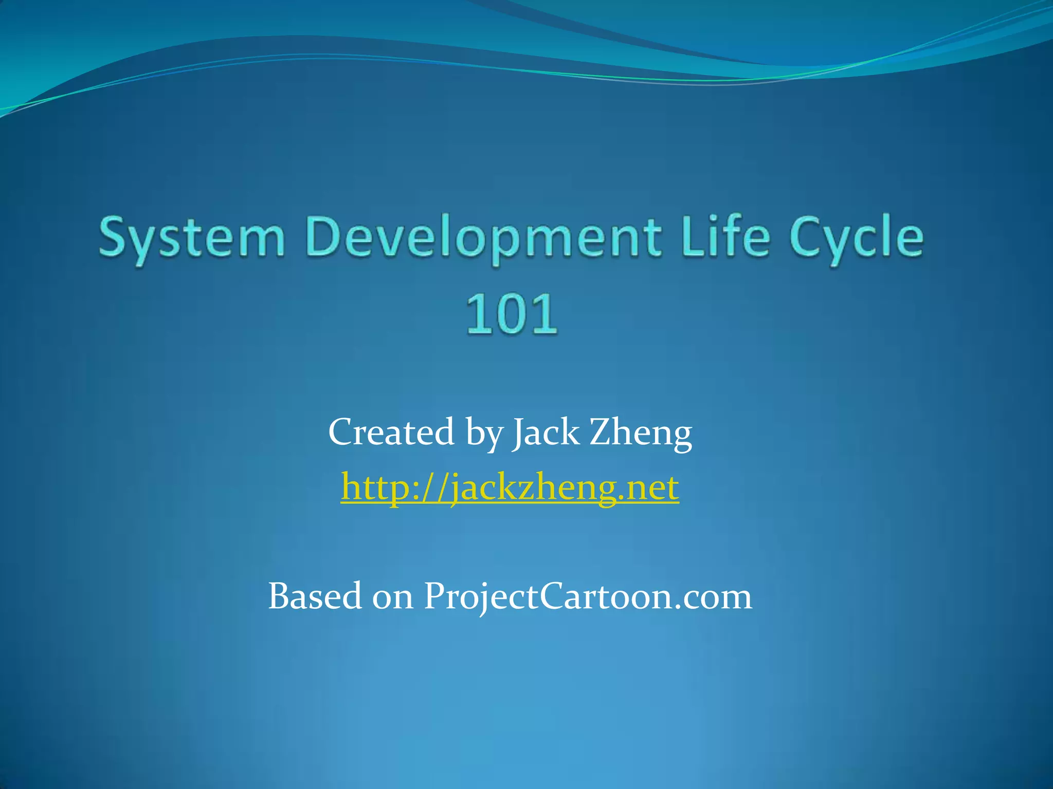 SDLC 101 Cartoon | PDF | Technology & Computing