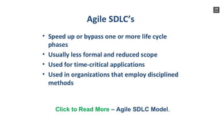SDLC (Software Development Life Cycle) | PPTX