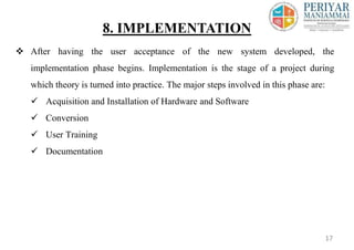 System Development Life Cycle | PPTX