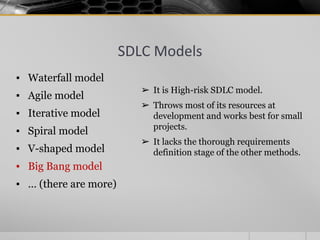 Software Development Life Cycle | PPT