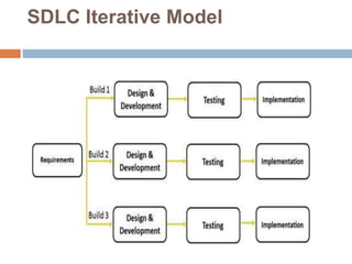 Software Development Life Cycle & Its Models | PPT | Free Download