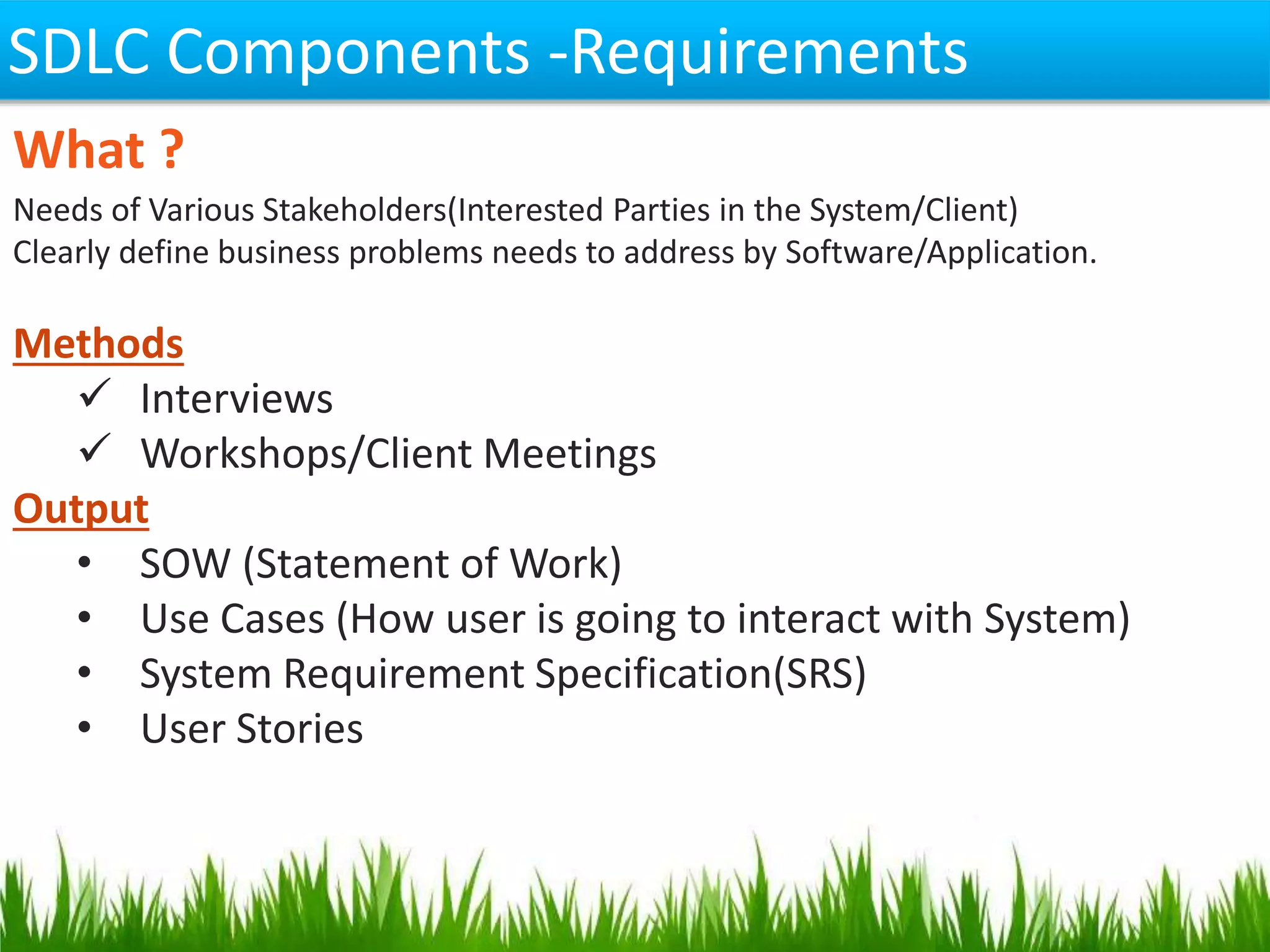 Software Development Life Cycle (SDLC) | PPTX