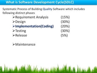 Software Development Life Cycle (SDLC) | PPTX