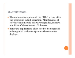 SDLC.pdf | Operating Systems | Computer Software and Applications