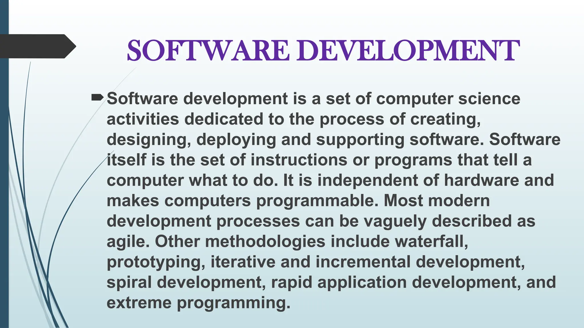 SDLC comprises seven different stages: planning, analysis, design ...