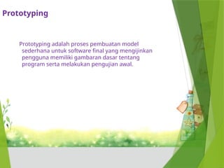 Materi system Development life Cycle (SDLC) | PPTX