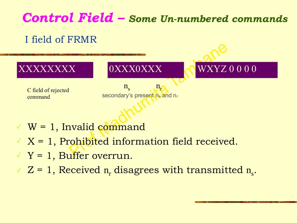 Data Link Synchronous Protocols - SDLC, HDLC