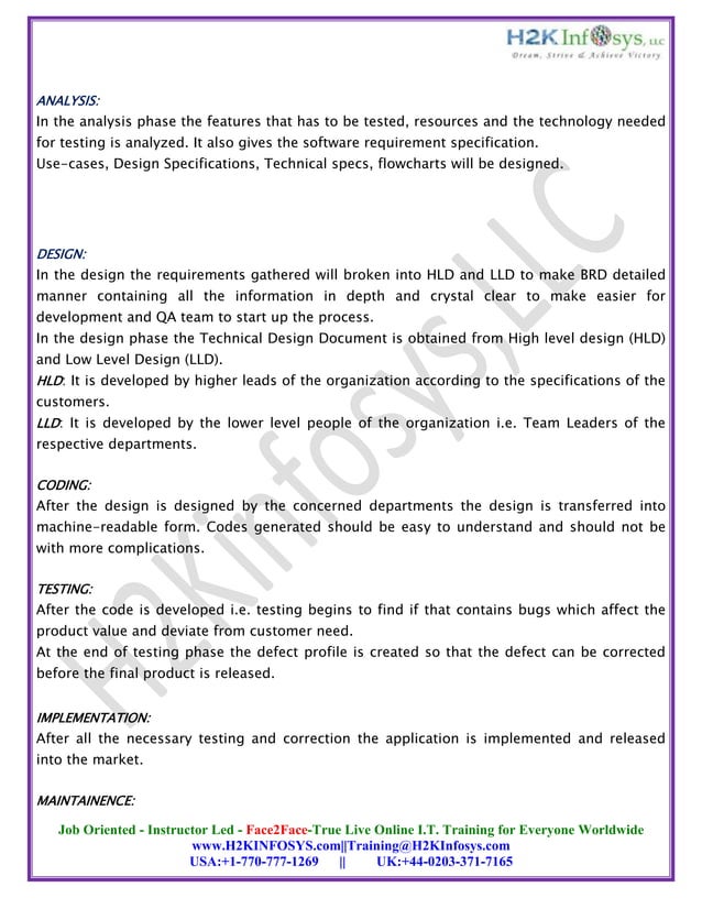 Sdlc Software Testing Pdf