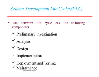 Software Development Life Cycle and Models.pptx