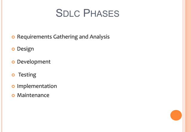 SDLC MODEL | PPT