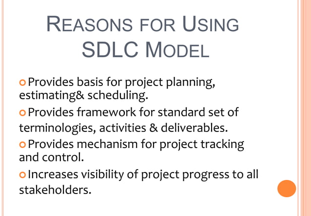 SDLC MODEL | PPT
