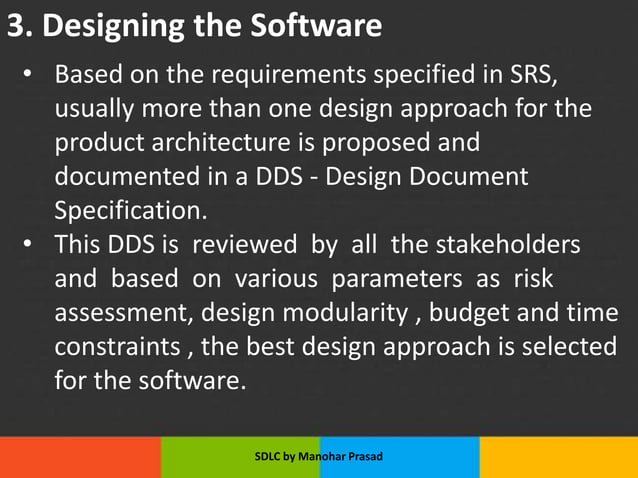 Software Development Life Cycle | PPSX | Operating Systems | Computer Software and Applications