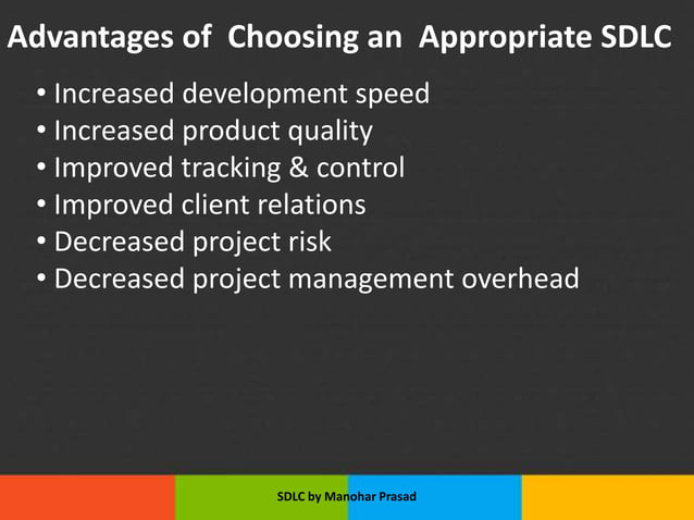 Software Development Life Cycle | PPSX | Operating Systems | Computer Software and Applications
