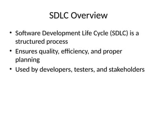 Comprehensive Guide to Software Development Life Cycle Models and Their ...