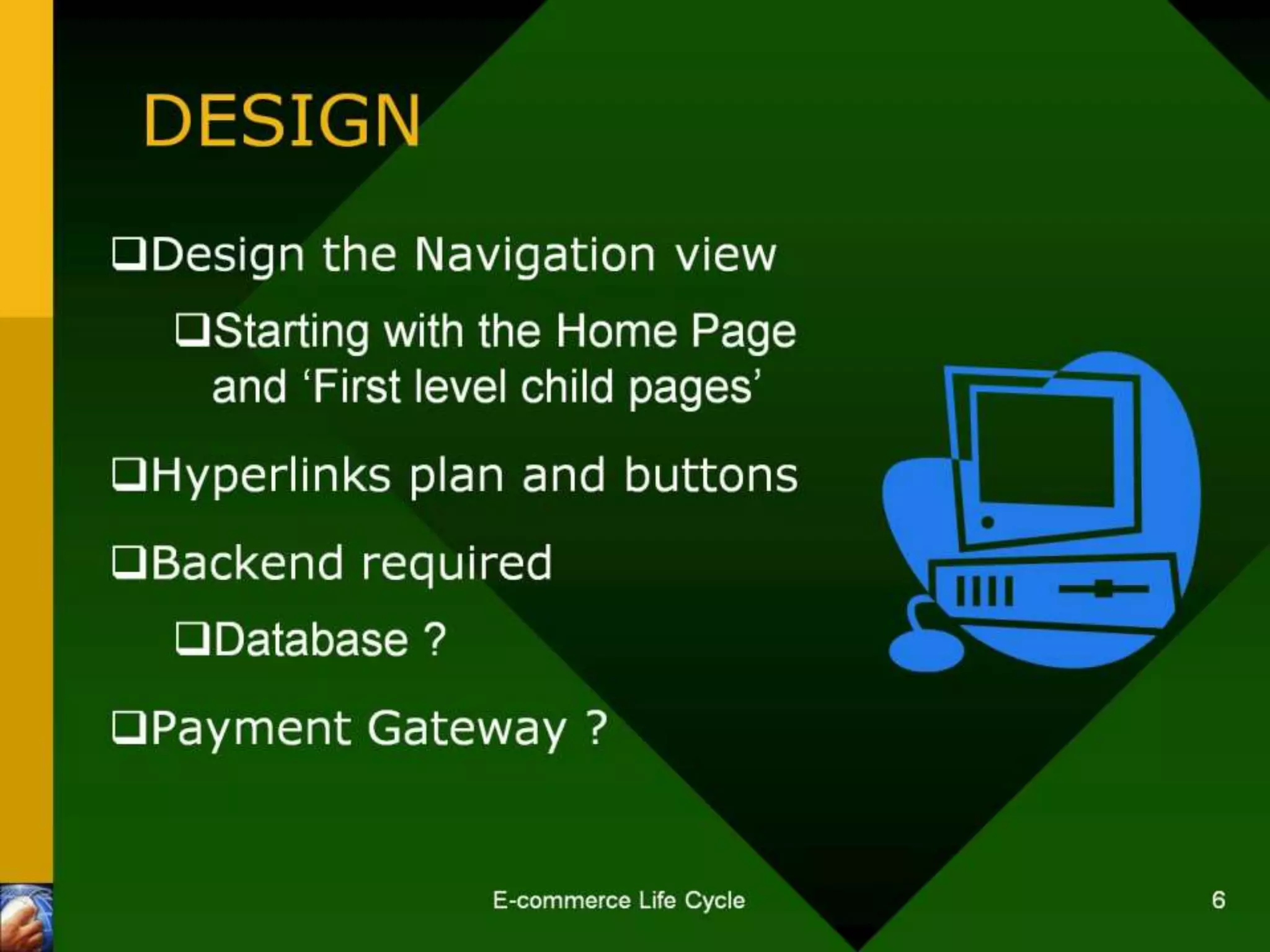 SDLC for an e commerce website | PPTX