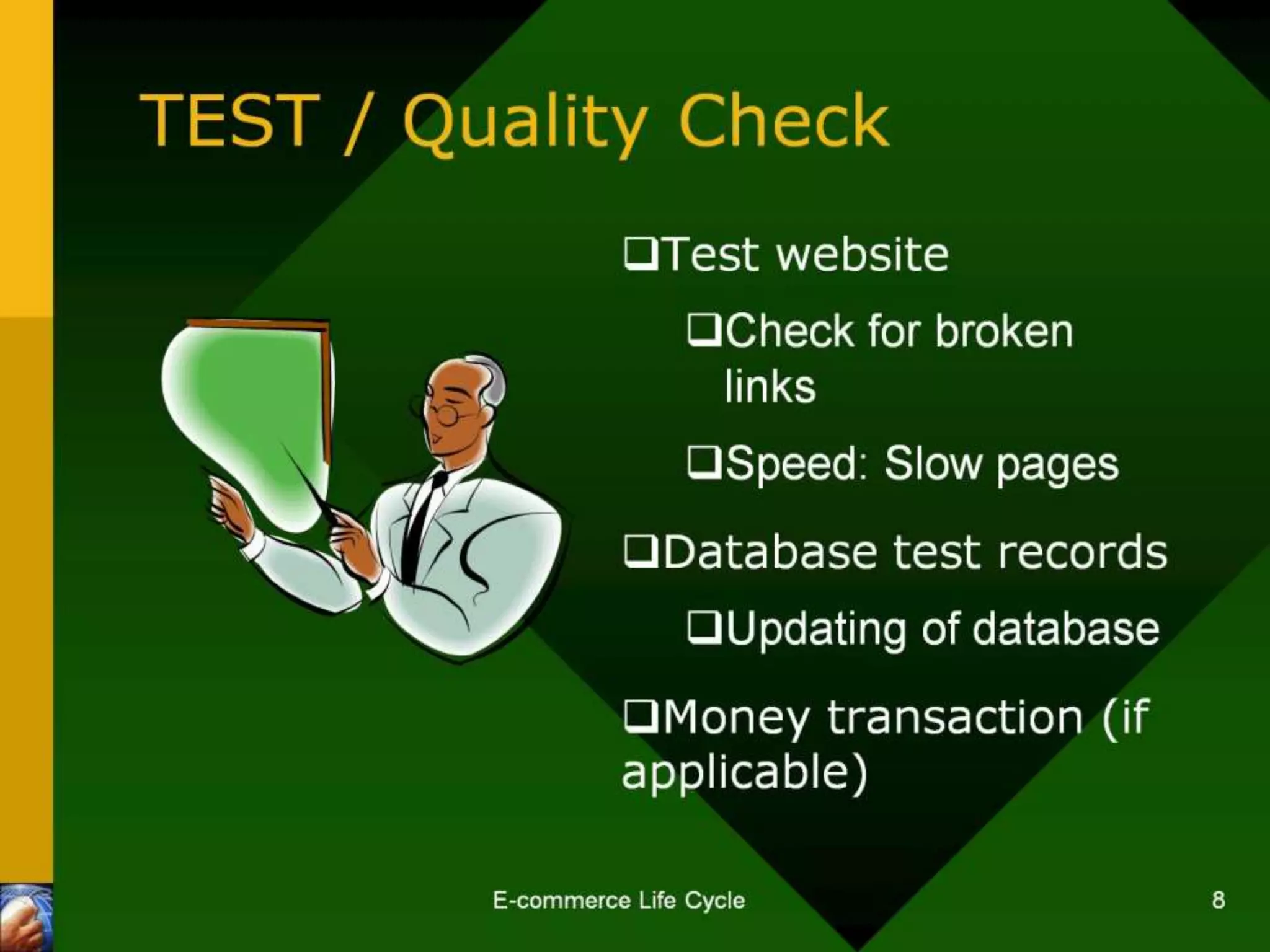 SDLC for an e commerce website | PPTX