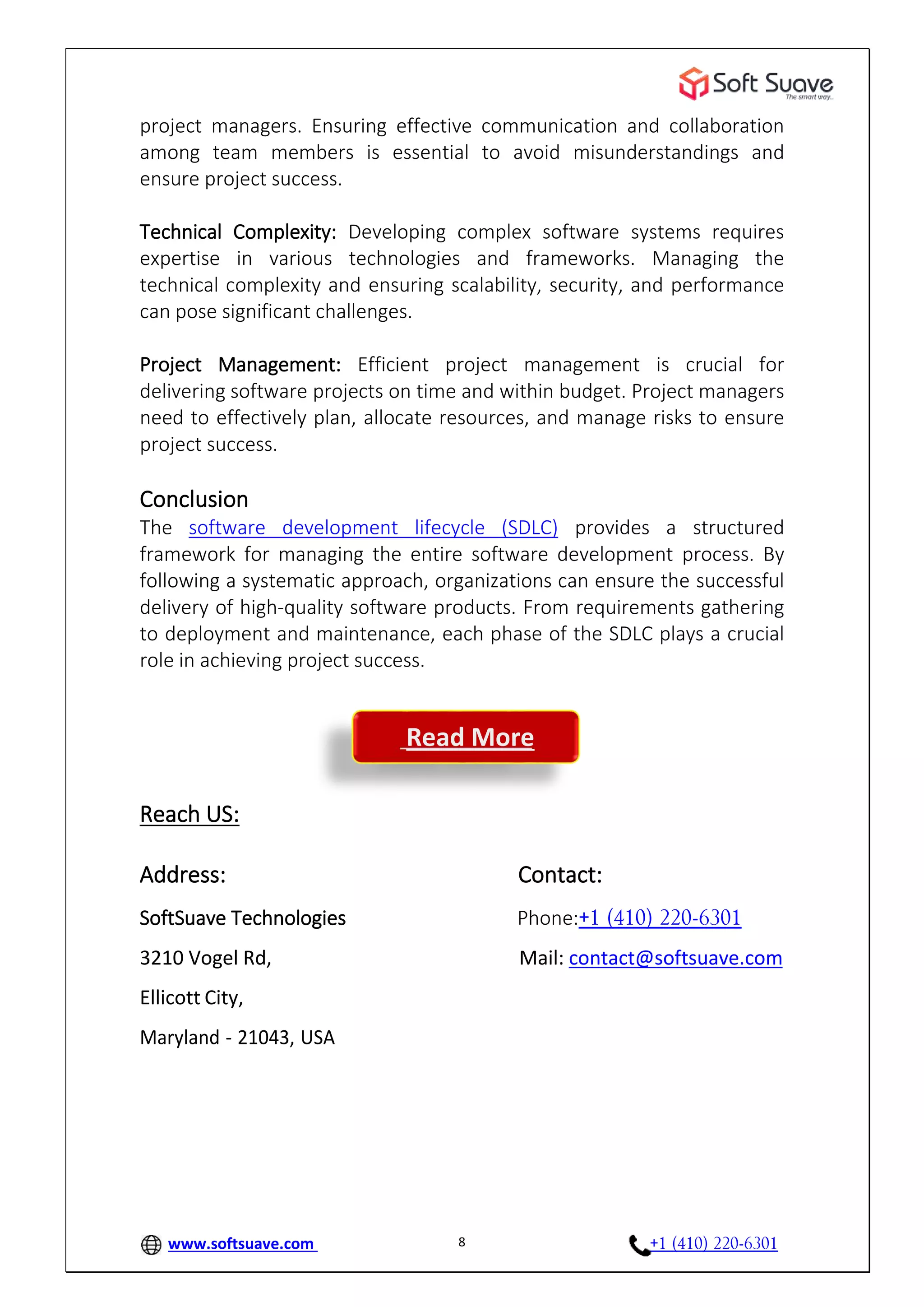 Understanding the Software Development Lifecycle [SDLC] | A ...