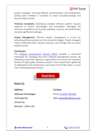 Understanding the Software Development Lifecycle [SDLC] | A ...