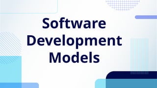 System Development life cycle and its models | PPTX