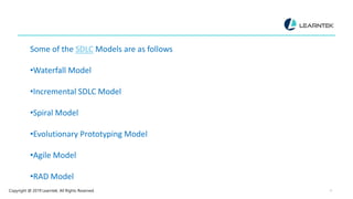 Sdlc models | PPT