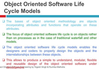 Software development life cycle model in OOSE | PPT