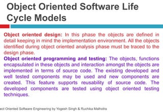 Software development life cycle model in OOSE | PPT