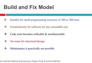 Software development life cycle model in OOSE | PPT