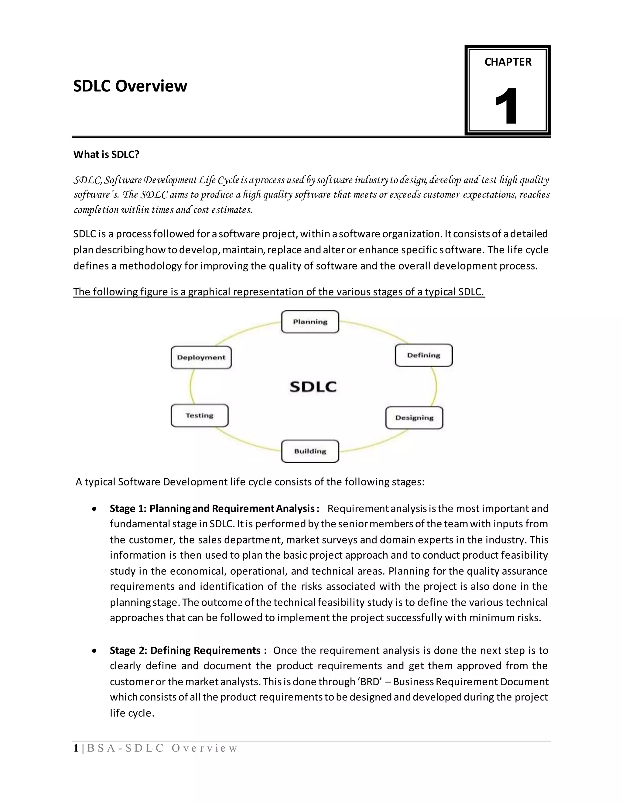 Sdlc overview | DOCX