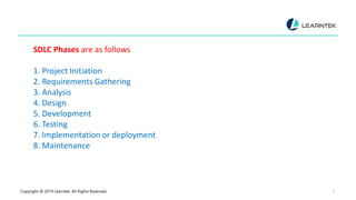 Sdlc phases | PPT