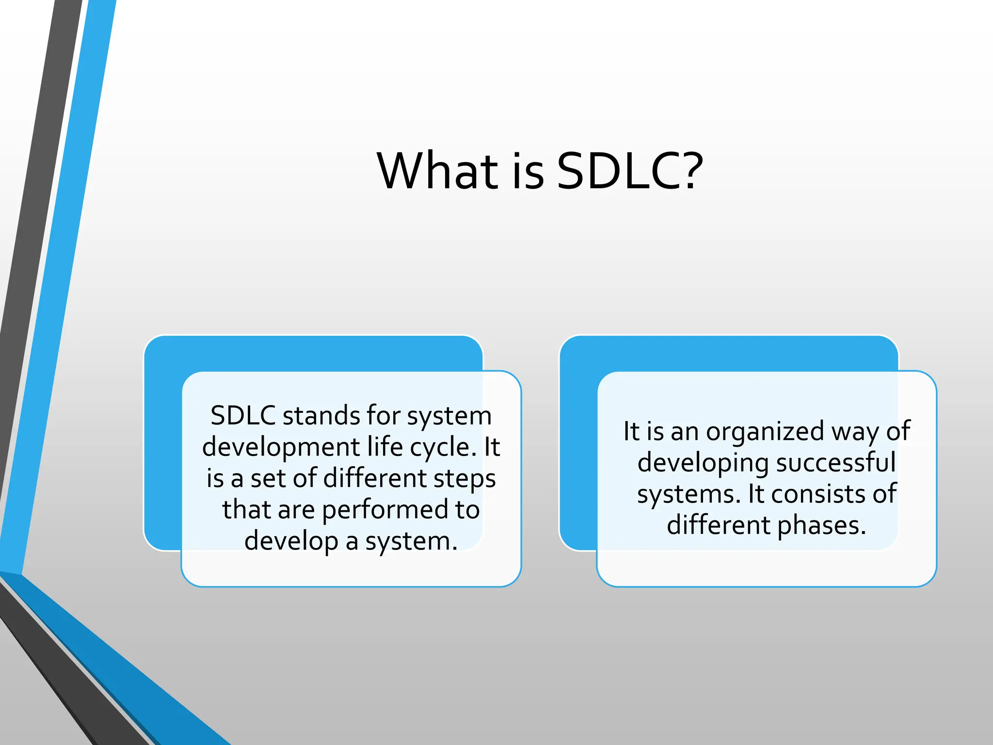 SDLC and its phases system development life cycle | PPT