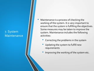 SDLC and its phases system development life cycle | PPTX