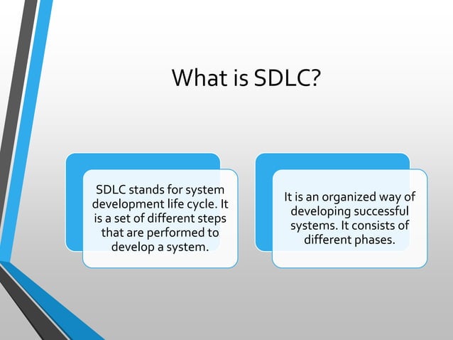 SDLC and its phases system development life cycle | PPT